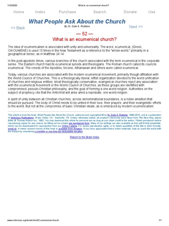 What Is the Uniting Church? Ecumenical Unity Across Denominations ...