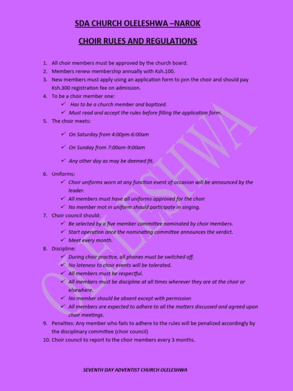 Seventh-Day Adventist Church Rules: Lifestyle Worship and Expectations ...